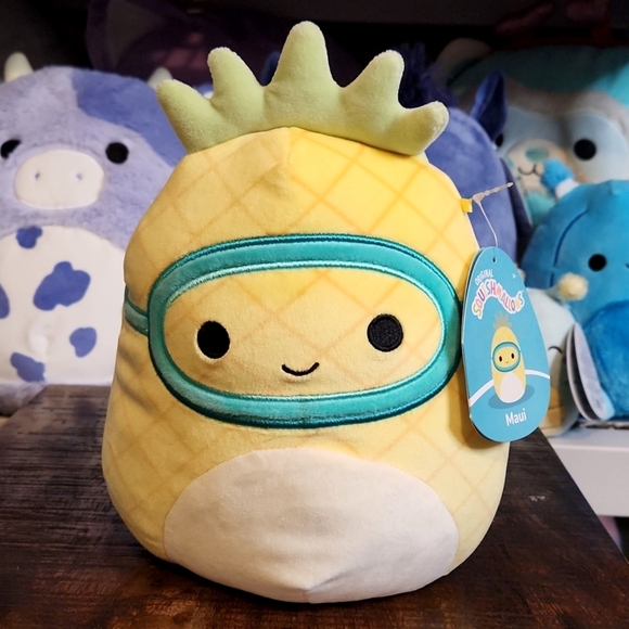 Squishmallows | Toys | Maui Goggle Pineapple 8 Squishmallow | Poshmark